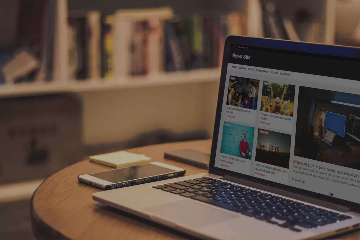 PHP News Site | PHP script for news publishing and news website